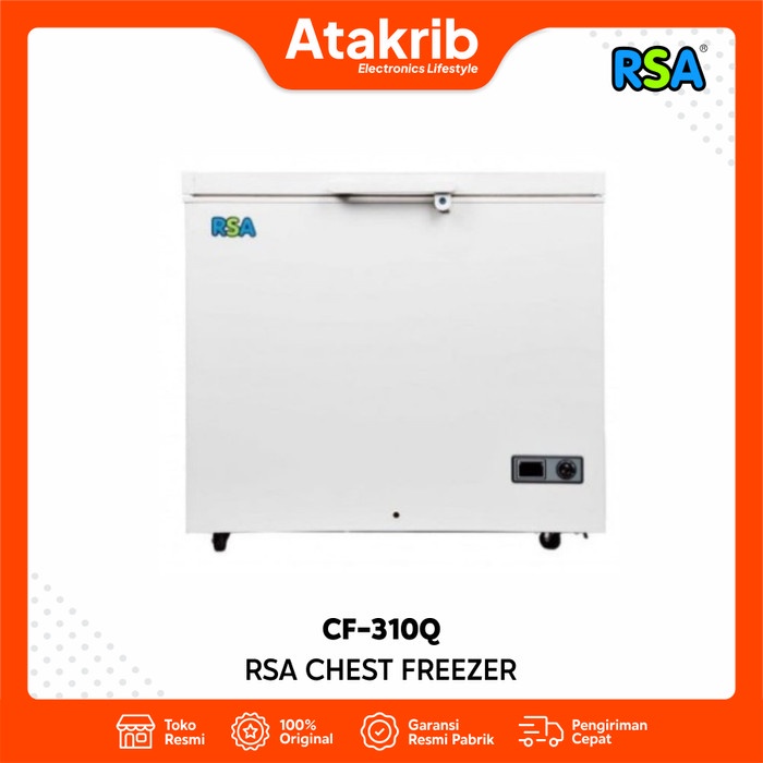 Jual RSA CHEST FREEZER CF-310Q / CF310Q [318L] | Shopee Indonesia