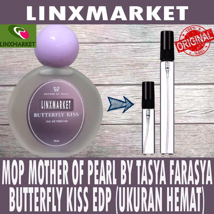 Jual MOP MOTHER OF PEARL BY TASYA FARASYA BUTTERFLY KISS EDP - UKURAN ...