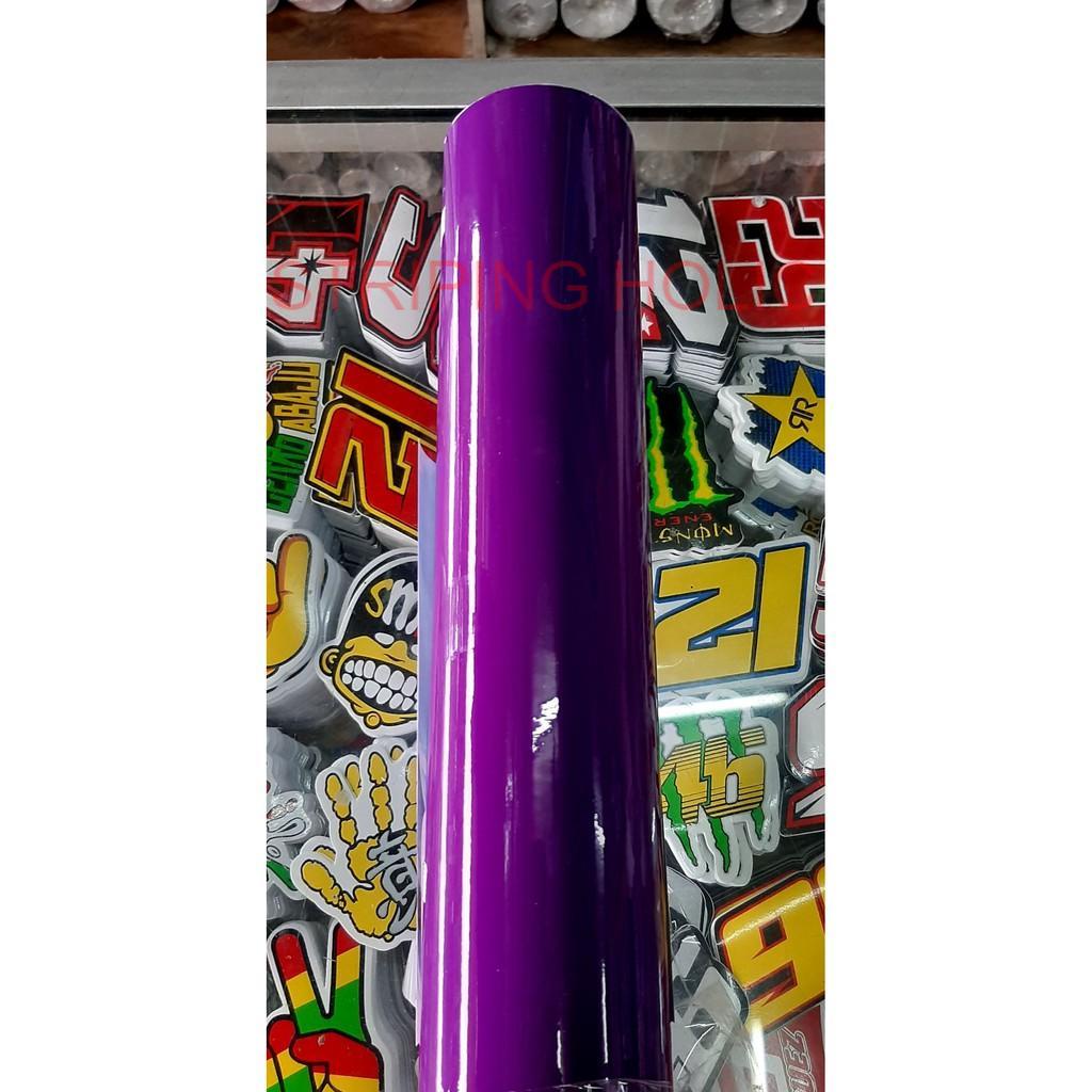 Jual STIKER SKOTLET MOTOR AQUARIUM PROFIX UNGU GLOSSY 1 ROLL 15 METER ...
