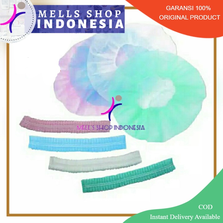 Jual Nurse Cap ecer isi 10pcs / Head Cap Medis / Topi Operasi / Nurse ...