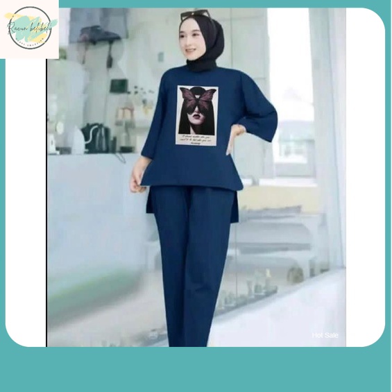 Jual One Set Terbaru / ONE SET HIJAB YURA / SETELAN OVERSIZE HIJAB YURA ...