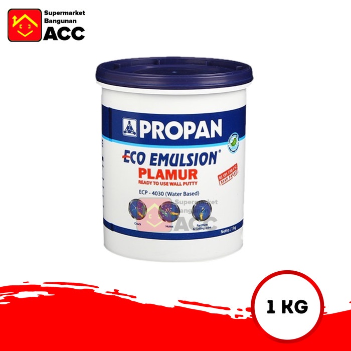 Jual Propan Eco Plamur / Plamir / Dempul Tembok 1kg | Shopee Indonesia
