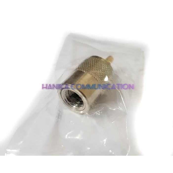 Jual [AN] Konektor RG-8 to PL Male Connector Antena Mobil ke Kabel Coaxial RG8 | Shopee Indonesia