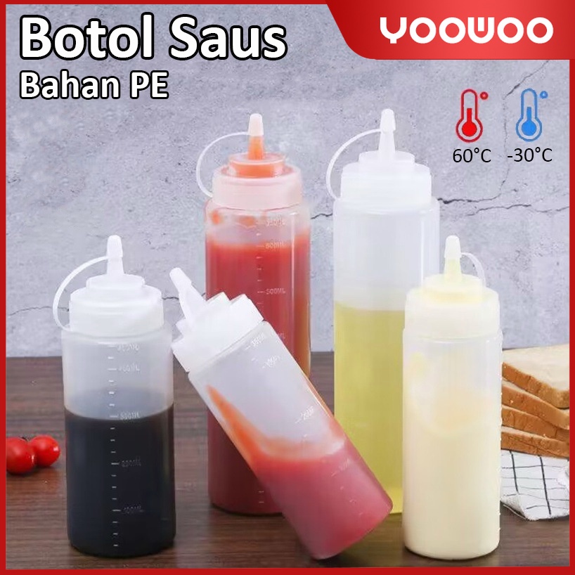 Jual botol squize saus / botol saus dapur rumah tangga / botol ...