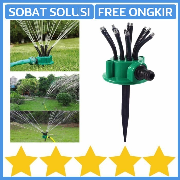 Jual SPRINKLER TAMAN GARDEN SPRAYER ADJUSTABLE KRAN SELANG AIR ALAT ...