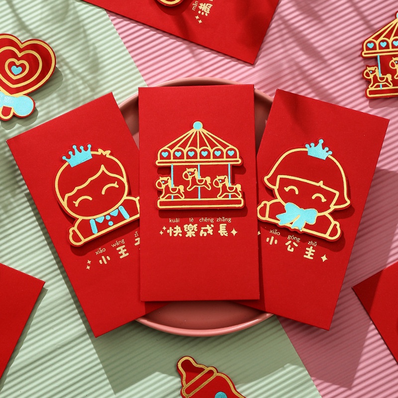 Jual 6PCS ANGPAO 3D ULANG TAHUN ANGPAU ANAK PREMIUM ANGPAO BIRTHDAY ...