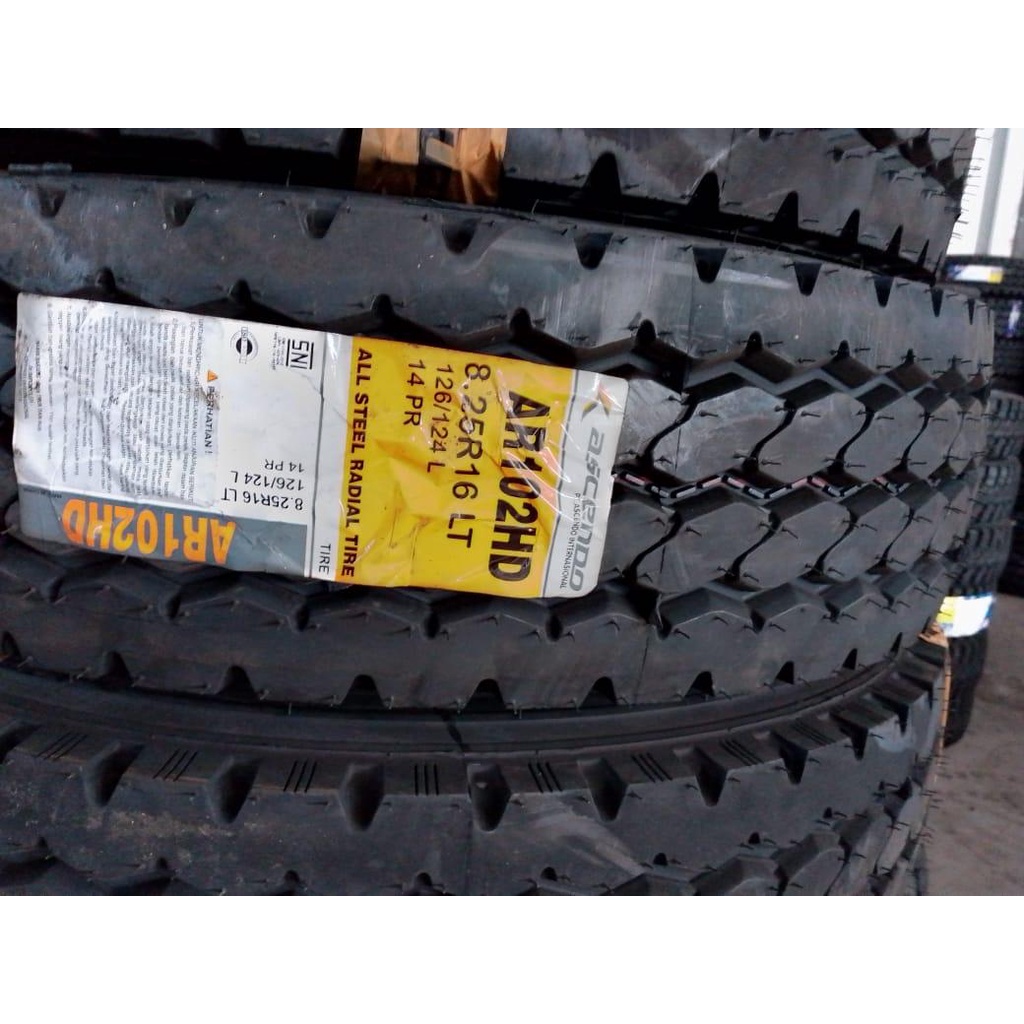 Jual Ban Mobil Truk Kawat Muatan Berat Ukuran 8.25 R16 LT 14PR Ascendo ... Jual Ban Mobil Truk Kawat Muatan Berat Ukuran 8.25 R16 LT 14PR Ascendo ...