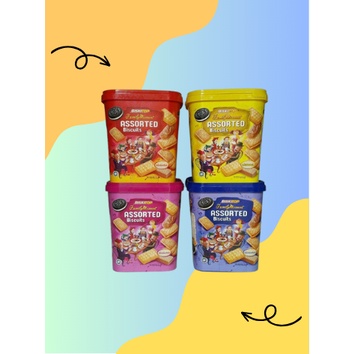 Jual TC - BISKITOP -FAMILY MOMENT 600Gr Assorted Biskuit wafer Cream ...