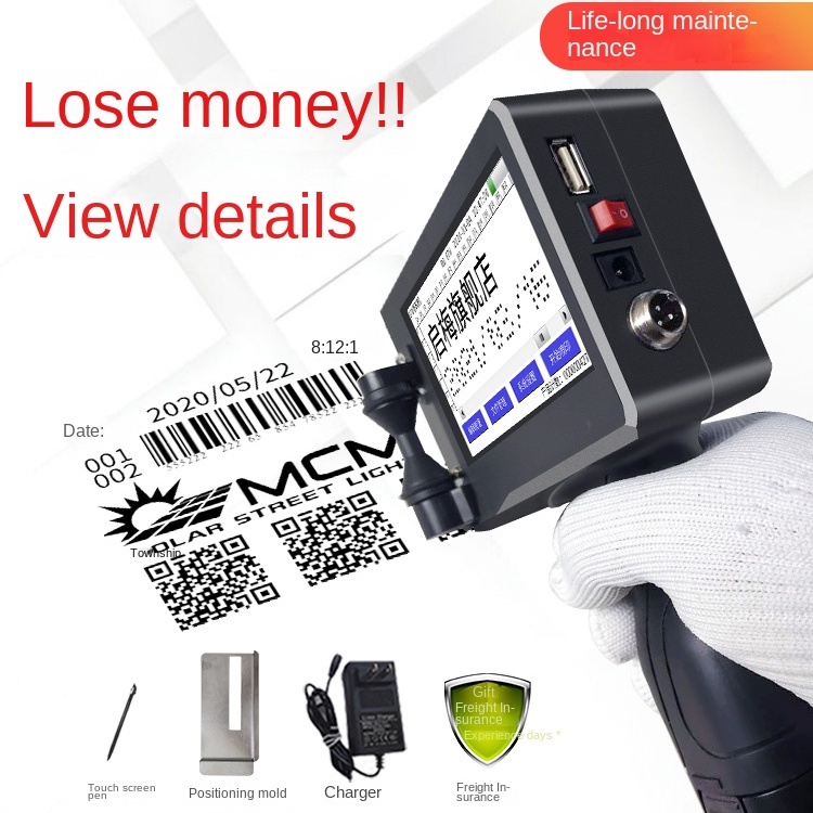 Jual Mesin Pencetak Manual Tipe QM-970 12.7mm Printer Tangan dengan ...