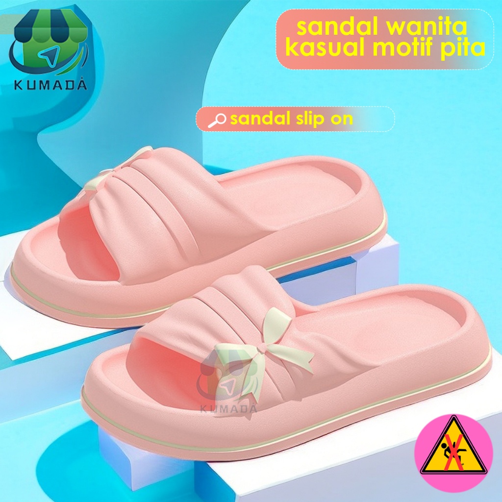 Jual Sandal Wanita Sandal Modis Sandal Rumah Lembut dan Nyaman Sol ...