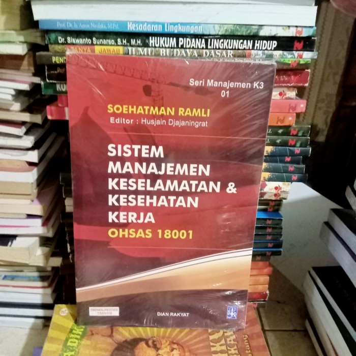 Jual ORI BUKU SISTEM MANAJEMEN KESELAMATAN DAN KESEHATAN KERJA OHSAS 18001 | Shopee Indonesia