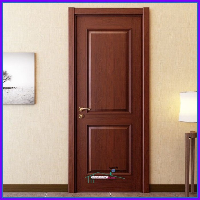 Jual Daun Pintu Panel Kamper/Pintu Kayu Minimalis Modern/Pintu Kamar ...