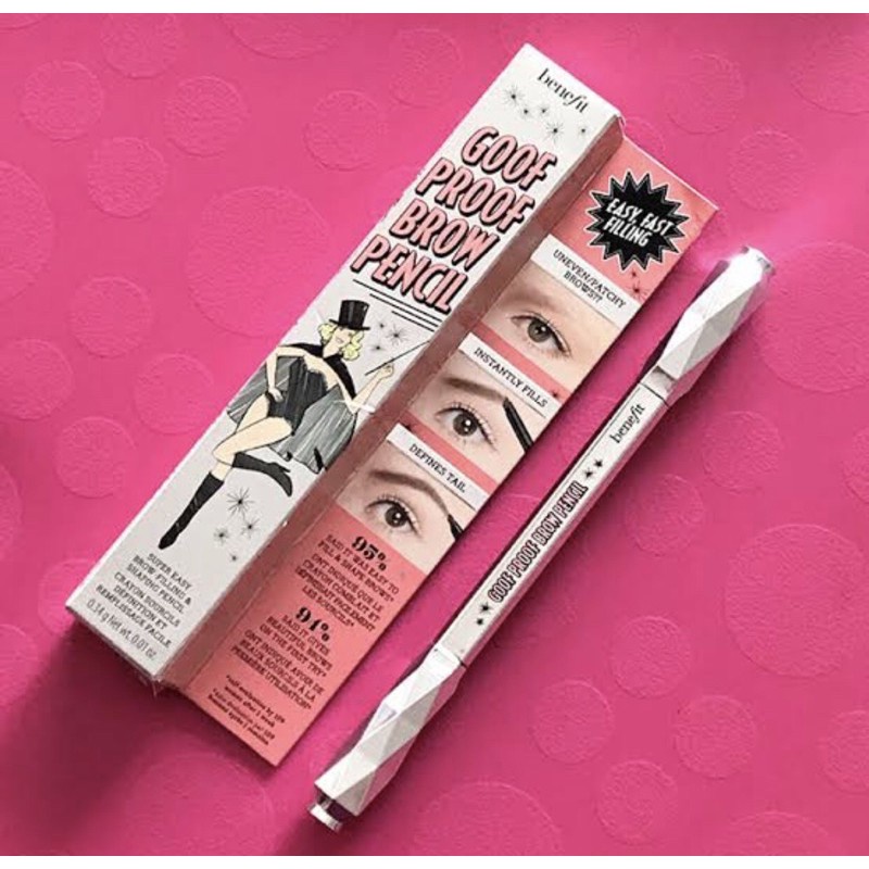 Jual BENEFIT Goof Proof Brow Pencil - Original - BENEFIT Brow | Shopee ...