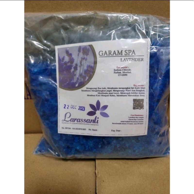 Jual garam spa larassanti 1kg (BPOM) | Shopee Indonesia