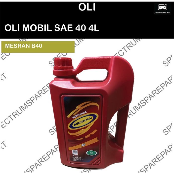 Jual OLI MOBIL MESRAN B40 4L DIESEL | Shopee Indonesia
