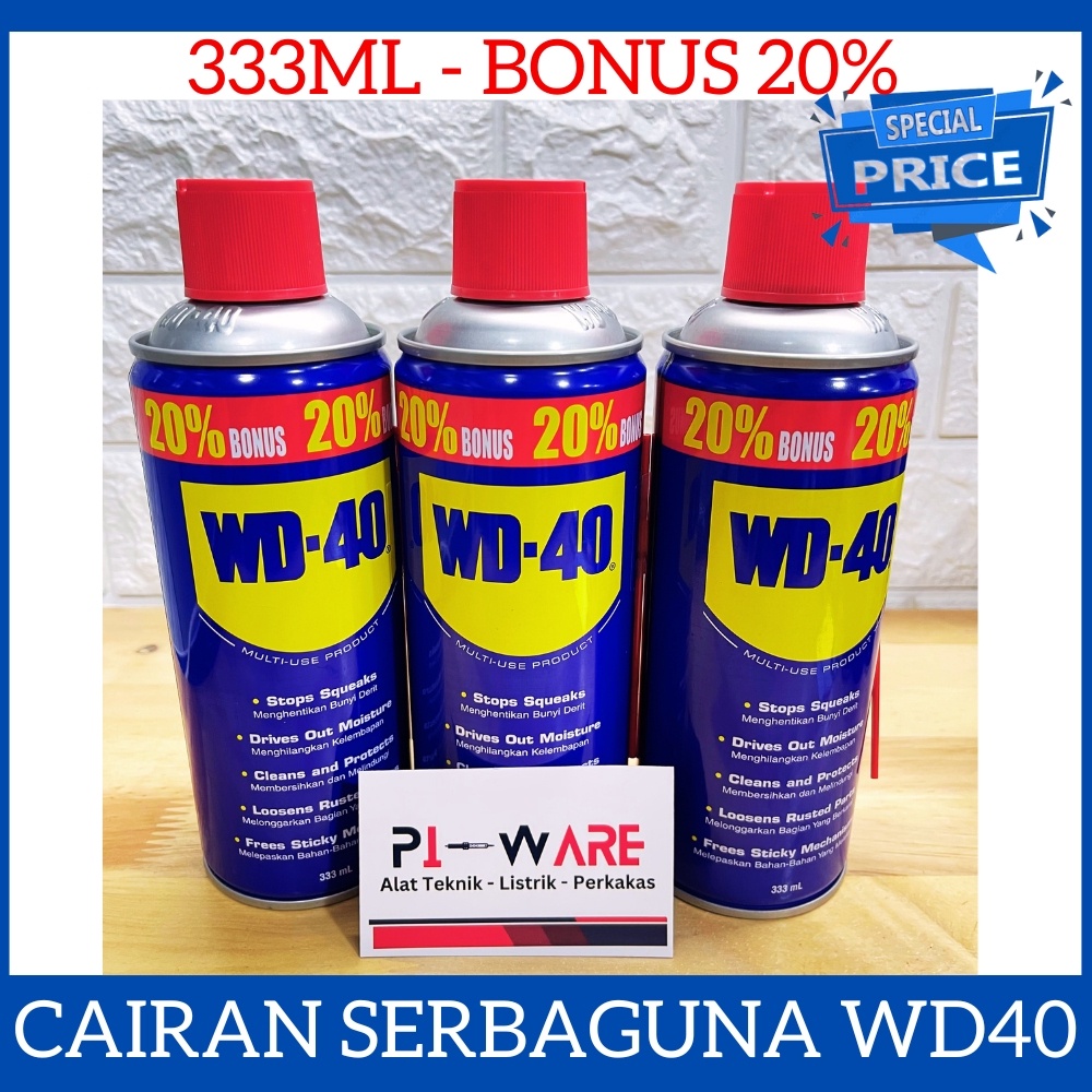 Jual SP4 ORIGINAL WD 40 Pelumas Serbaguna Cairan Anti Karat Isi 333 mL ...