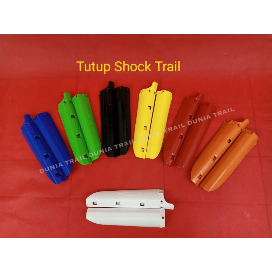 Jual Tutup Shock Depan Trail Cover Shok Depan Motor Trail Best Quality ...