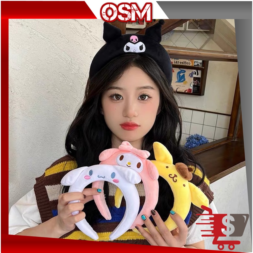 Jual OSM - F6086 Bando Fashion Korea Cute / Bando Perempuan Kekinian ...