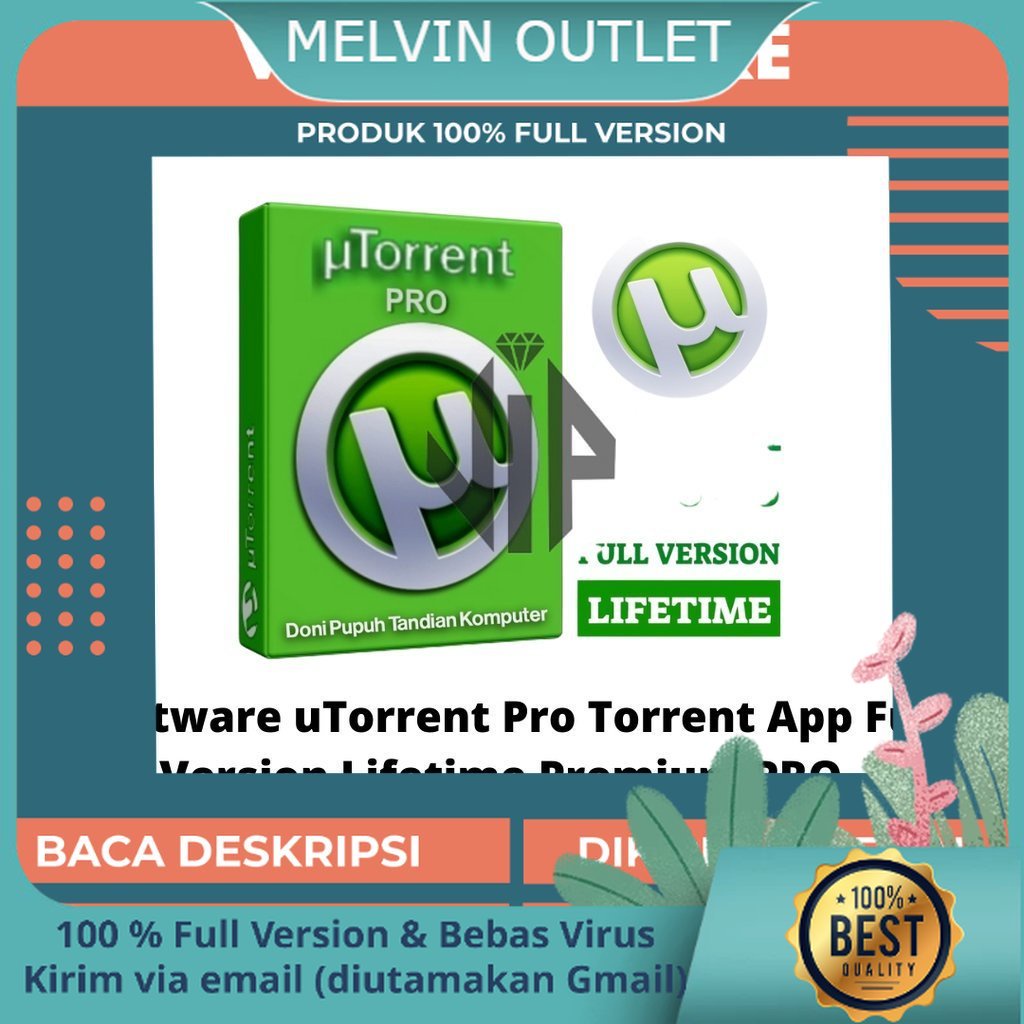 Jual Software uTorrent Pro Torrent App Full Version Terbaru Lifetime ...