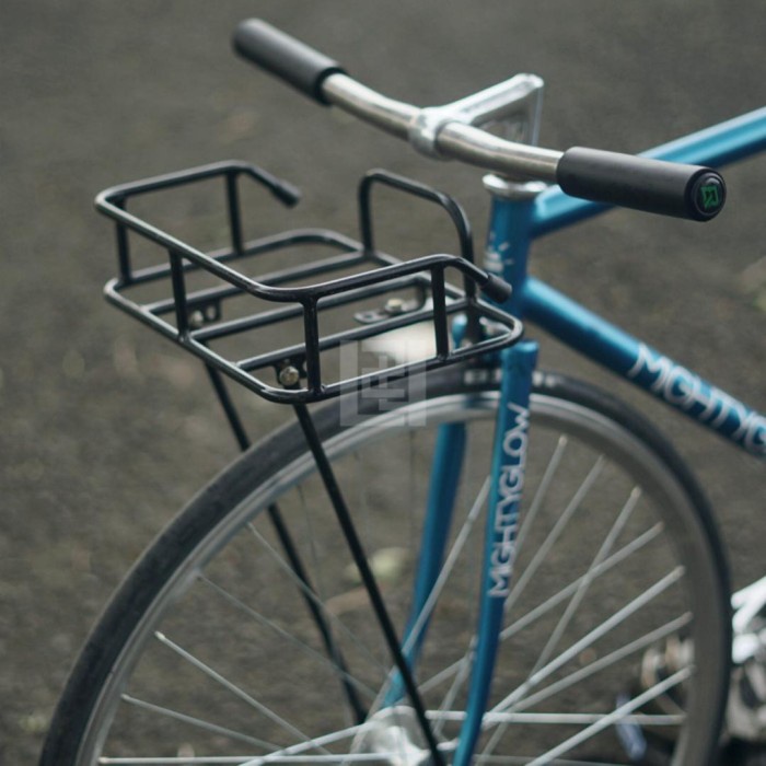 Jual Front Rack / Keranjang / Pannier / Rak Depan Sepeda - Hitam, 24 ...