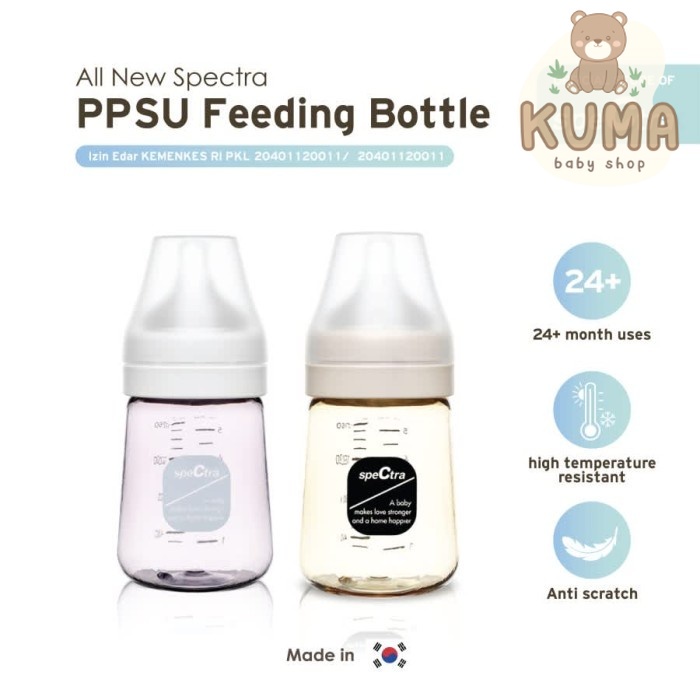 Jual Botol Susu Spectra All New PPSU 160ml | Shopee Indonesia