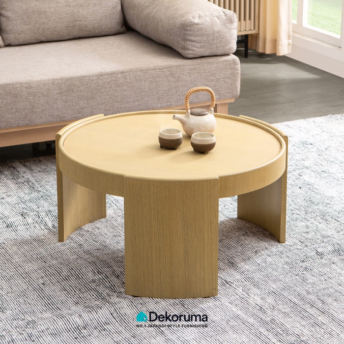 Jual Dekoruma DAICHI Meja Tamu Oak / Meja Sofa / Coffee Table | Shopee ...