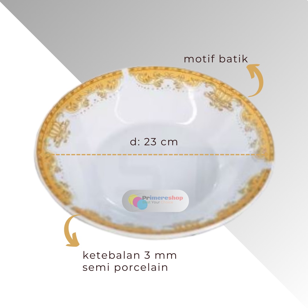 Jual Piring Keramik 1 Lusin 12 pcs Murah / Piring Makan Keramik Lusinan ...