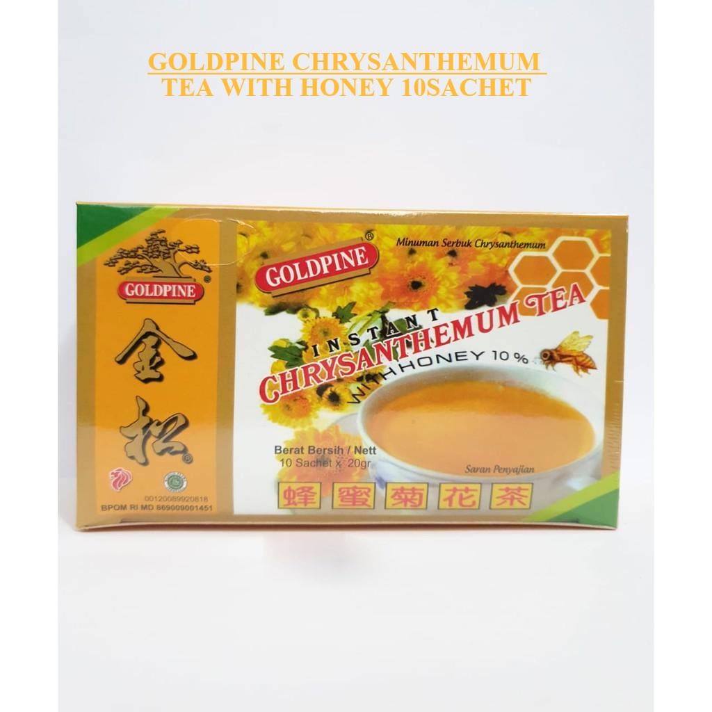 Jual ( Kotak ) GOLDPINE Instant Chrysanthemum Tea With Honey teh 10 ...