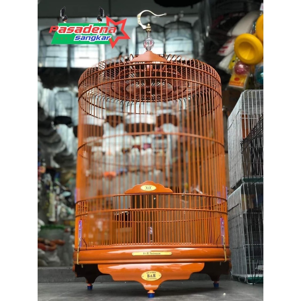 Jual BnR Sangkar Murai No 2 Reborn Pvc Coklat Glossy | Shopee Indonesia
