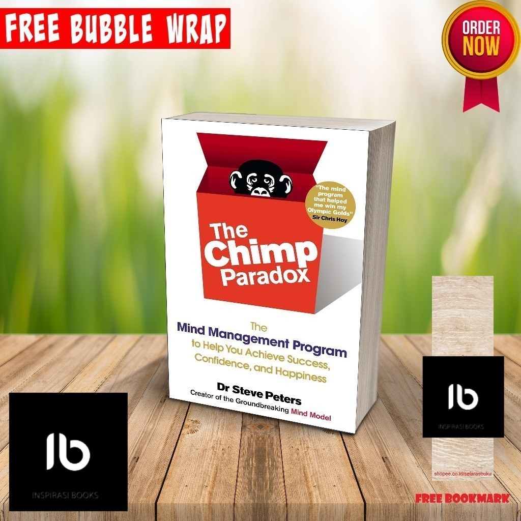 Jual The Chimp Paradox by Dr Steve Peters (ENGLISH VERSION) | Shopee ...