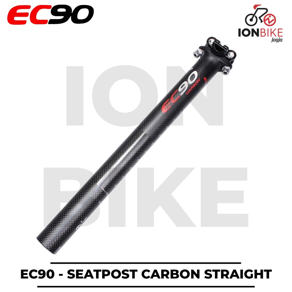 Jual Seatpost EC90 Carbon 27.2 30.9 31.6 350mm Straight Seat Post EC 90 ...