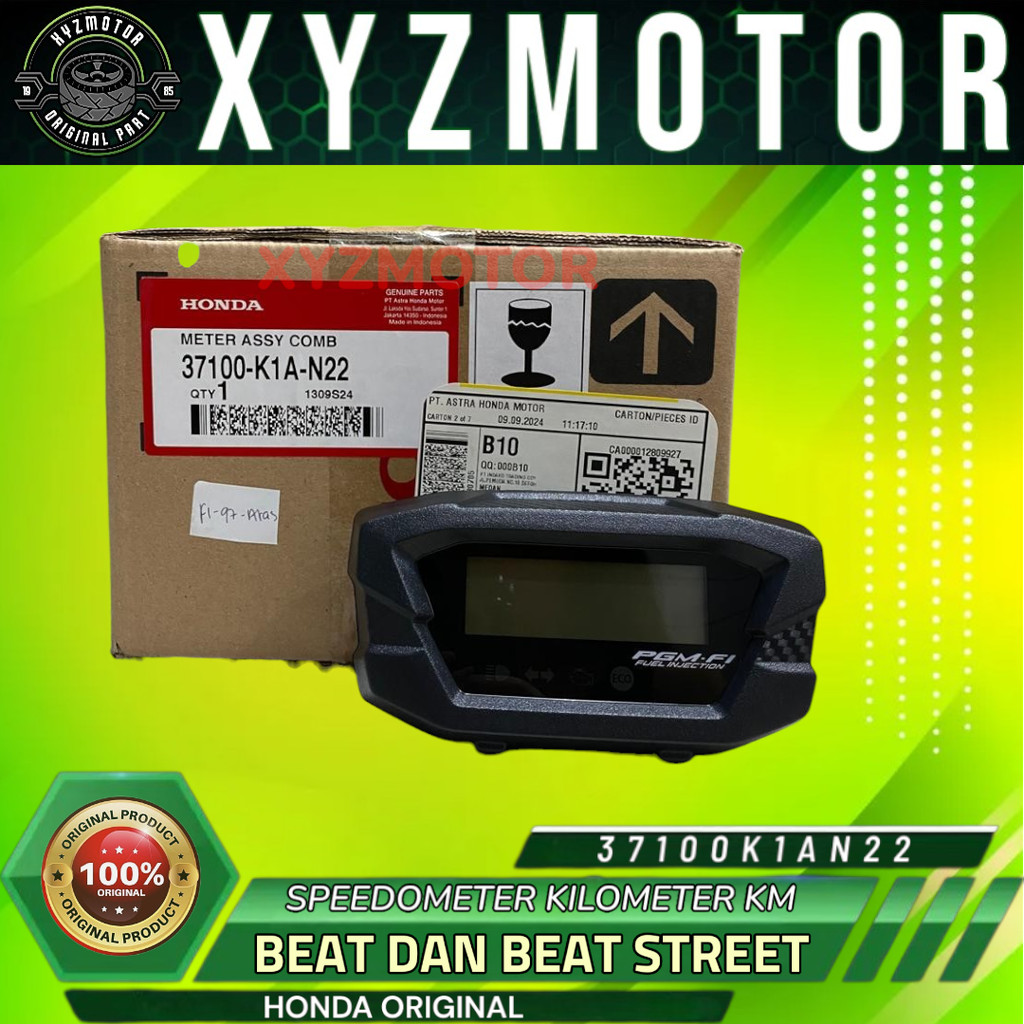 Jual SPEEDOMETER KILOMETER KM MOTOR BEAT DAN BEAT STREET HONDA ORIGINAL ...