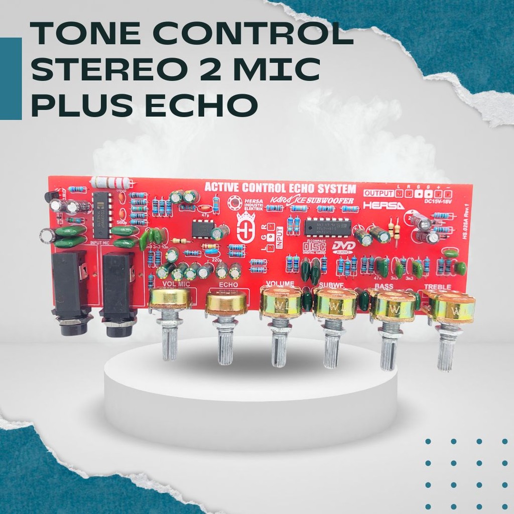 Jual Tone Control Stereo Karaoke + Echo & Subwoofer – Penguat Suara ...