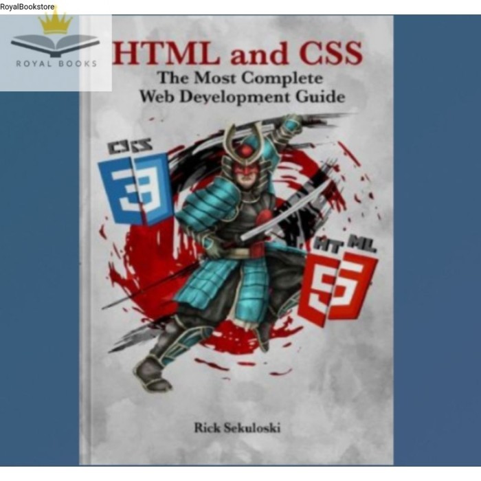 Jual BuKu HTML and CSS: The Most Complete Web Development Guide | Shopee Indonesia