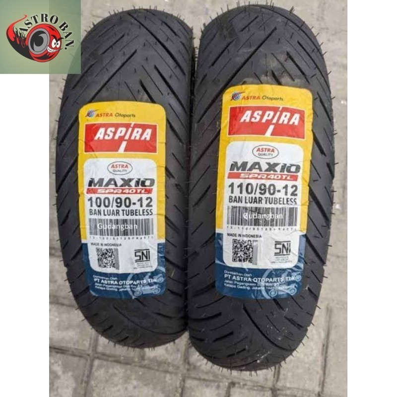 Jual BAN LUAR MOTOR SCOOPY DONAT UKURAN 100/90 & 110/90 RING 12 | Shopee Indonesia