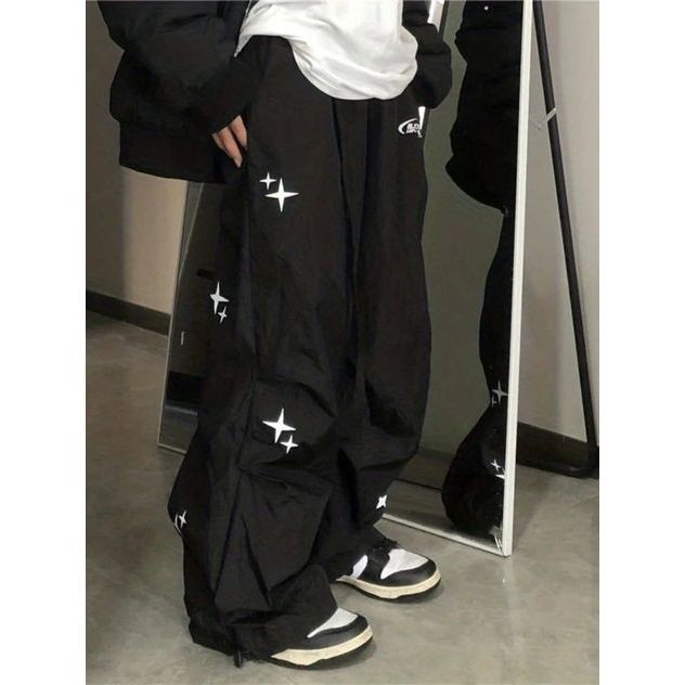 Jual Y2K RETRO STAR BAGGY PANTS | Shopee Indonesia