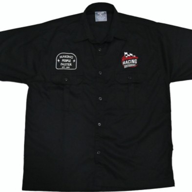Jual MOTORCYCLE WORK SHIRT TYPE 1 BLACK / Kemeja Motor TIPE 1 BLACK - M ...