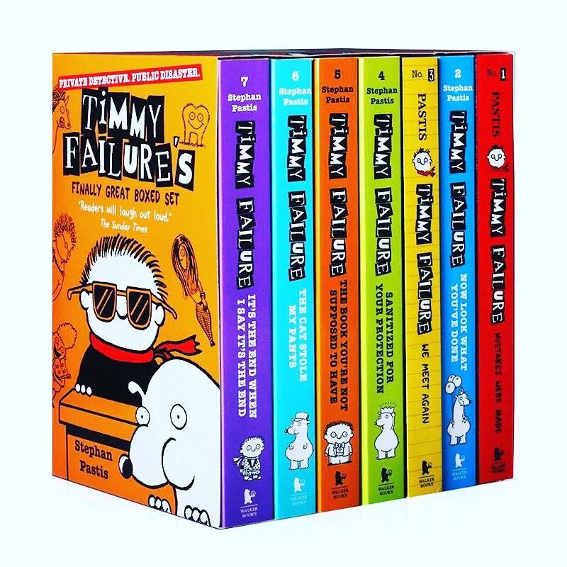 Jual Timmy Failure's Finally Great 7 Books Collection Boxed Set ...