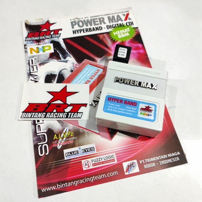 Jual CDI BRT Hyperband Supra Fit/Revo/Astrea Grand/GL pro Black engine ...