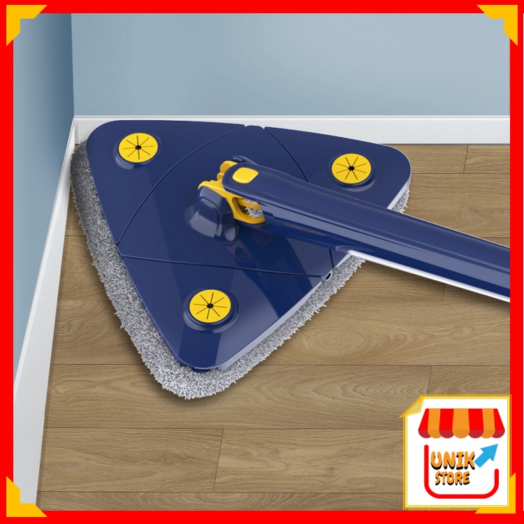 Jual UNIK - H1126 Pel Pembersih Lantai / Pel Bentuk Segitiga / Triangle ...