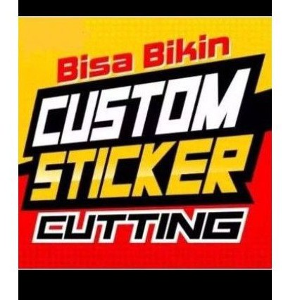 Jual stiker kostum bikin stiker logo dll | Shopee Indonesia