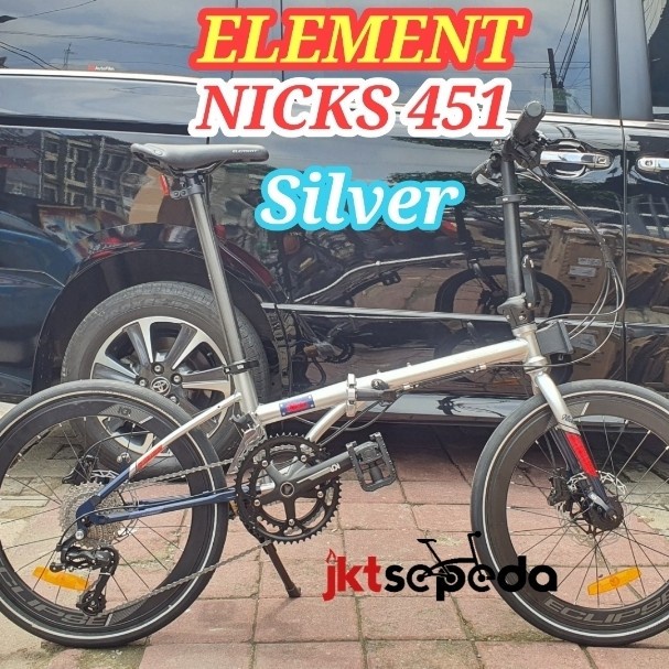 Jual HARGA PROMO Sepeda Lipat Element Nicks 451 Terlaris!!! | Shopee ...