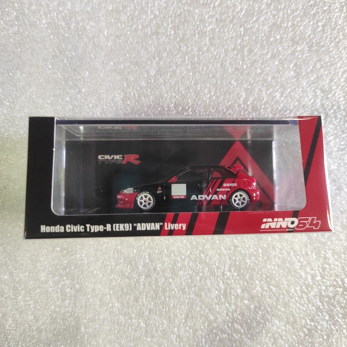 Jual INNO64 HONDA CIVIC TYPE R EK9 ADVAN LIVERY | Shopee Indonesia