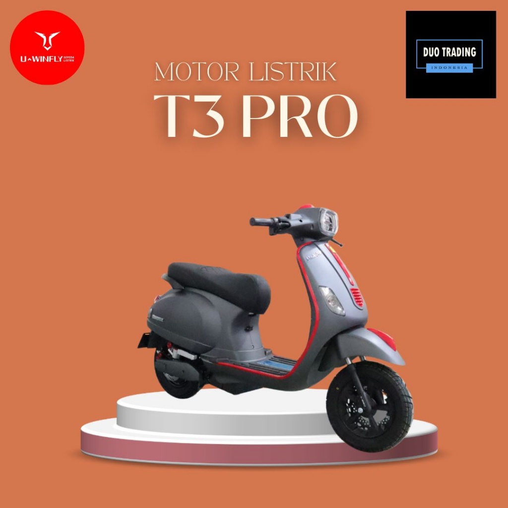 Jual SEPEDA MOTOR LISTRIK UWINFLY T3 PRO T3PRO T3S PRO T3S PRO Garansi Resmi | Shopee Indonesia