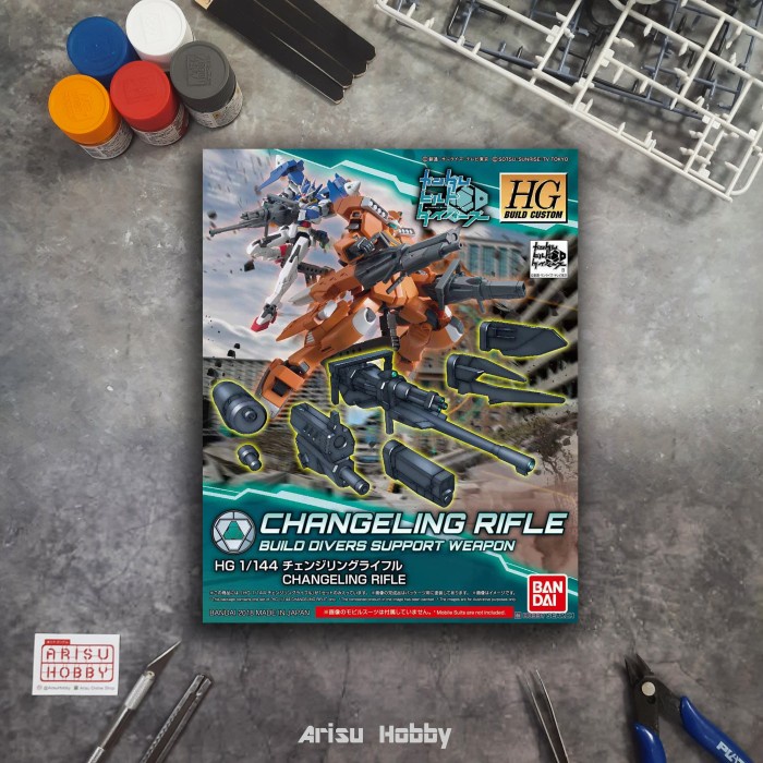 Jual HG HGBC Changeling Rifle 1/144 Bandai Build Custom Gundam NJ27 | Shopee Indonesia