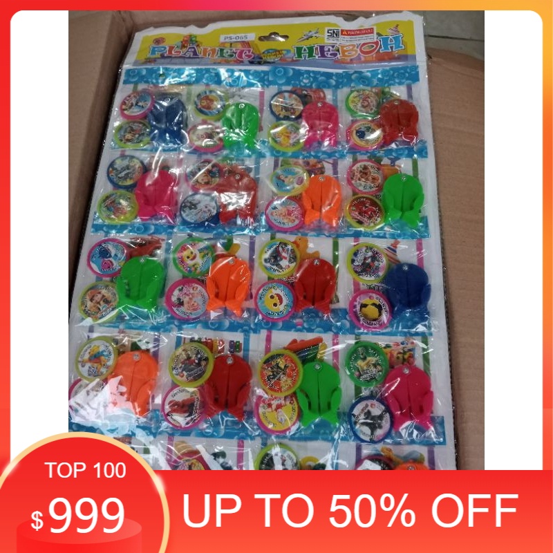 Jual Mainan anak anak Isi 20 pcs tazos piring terbang Mainan anak buat ...