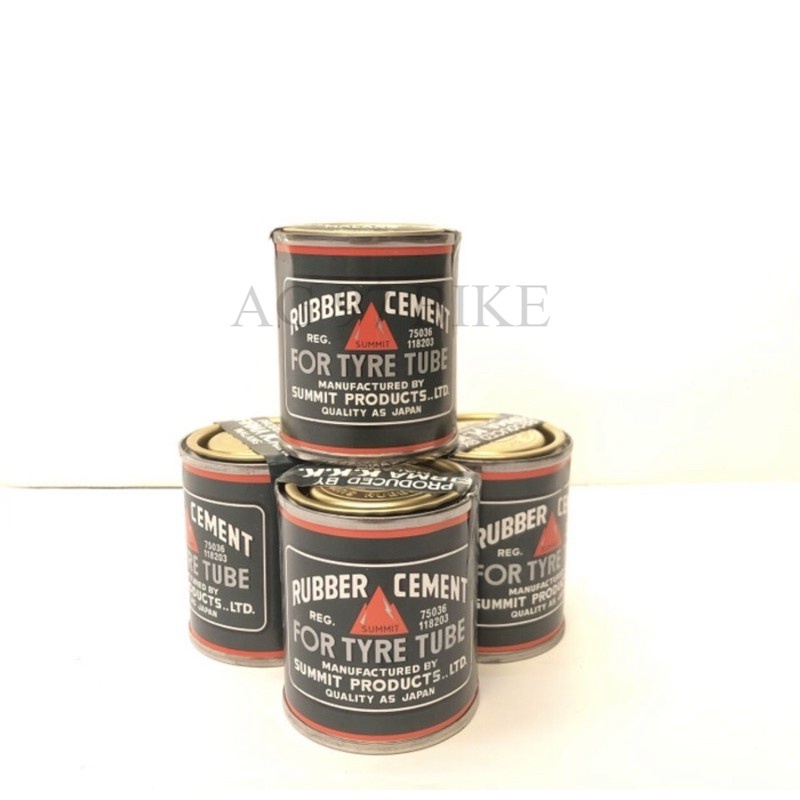 Jual Lem Karet Tambal Ban Sepeda dan Motor. Rubber Cement. KALENG ...