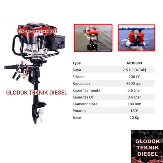 Jual MESIN TEMPEL 7.5 HP MATSUMOTO / MESIN PERAHU / OUTBOARD MOTOR ORIGINAL | Shopee Indonesia