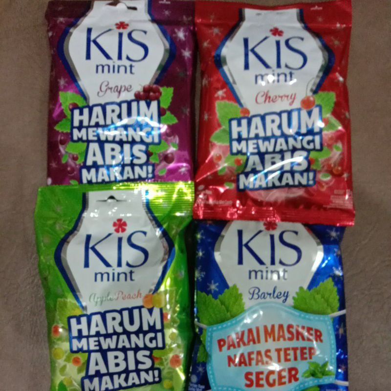 Jual Permen kis mint 125g/kis sak/kis apel/kis abang | Shopee Indonesia