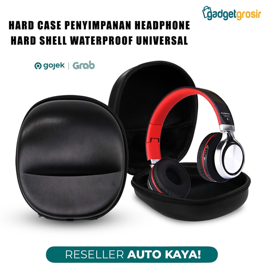 Jual Case Headphone Hard Shell Waterproof Pouch Tas Tempat Penyimpanan ...